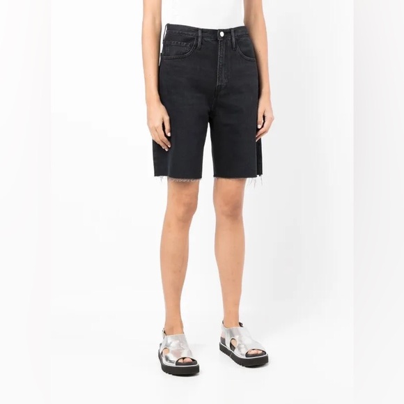 Frame Denim | Shorts | Frame X Anthropologie High Rise Wide Leg Inkwell ...